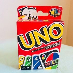Mattel | Toys | Mattels Uno Card Game W Customizable Wild Cards | Poshmark